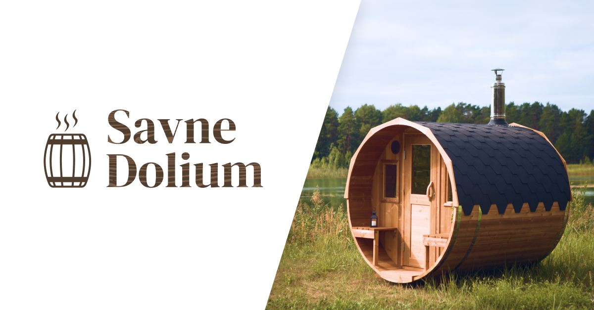 Zunanje finske savne in lesene kadi - Savne Dolium